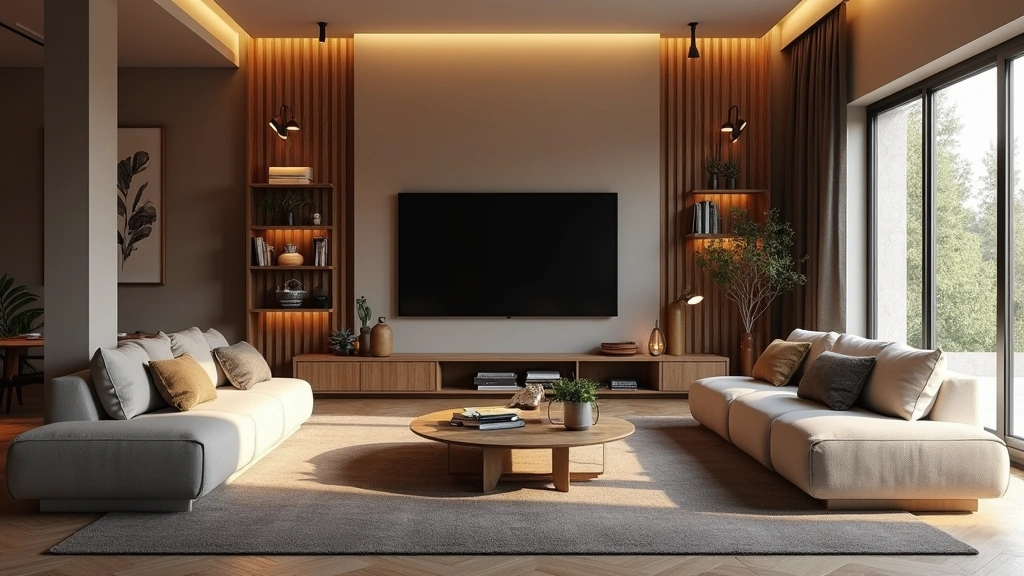 16 Ideas para Decorar tu Sala de TV con Comodidad Modernidad